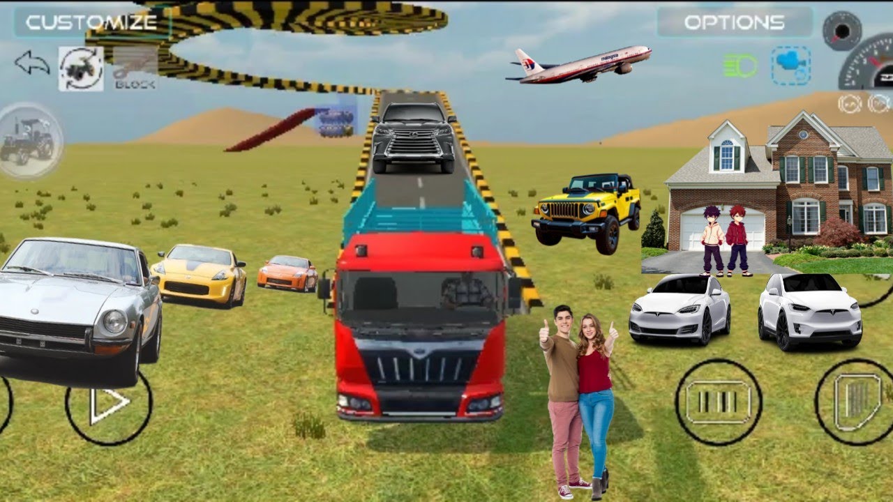 Thar Gadi Drive Loading Driving Track Drive Game Indian Vehicle ...