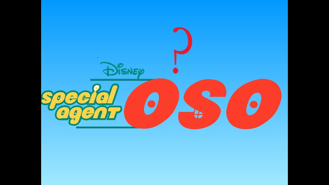 Special Agent OSO Logo Bloopers - Take 12/20 - A Font Blooper - YouTube