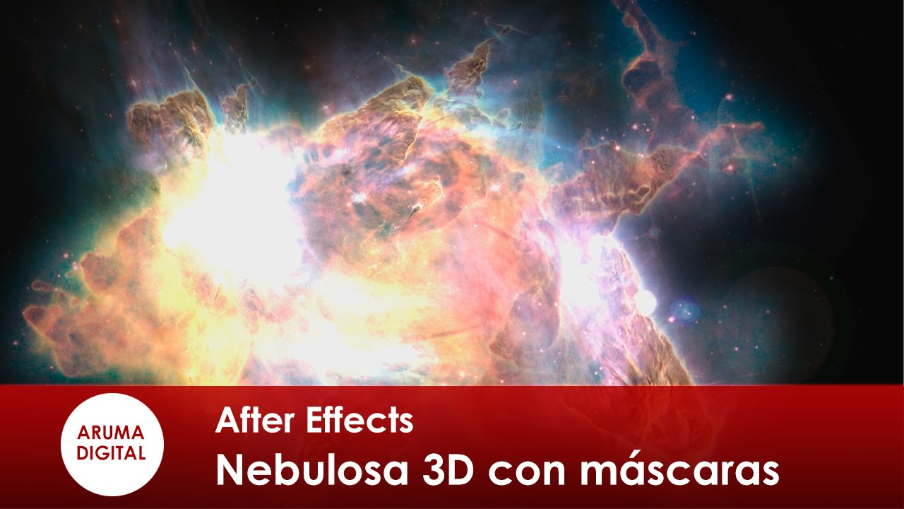 After Effects 177 Nebulosa 3D con máscaras - YouTube