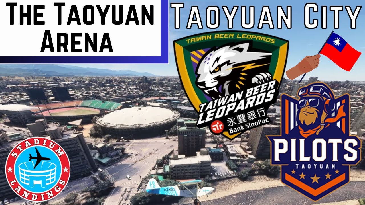 The Taoyuan Arena - Microsoft Flight Simulator STADIUM LANDING! - YouTube