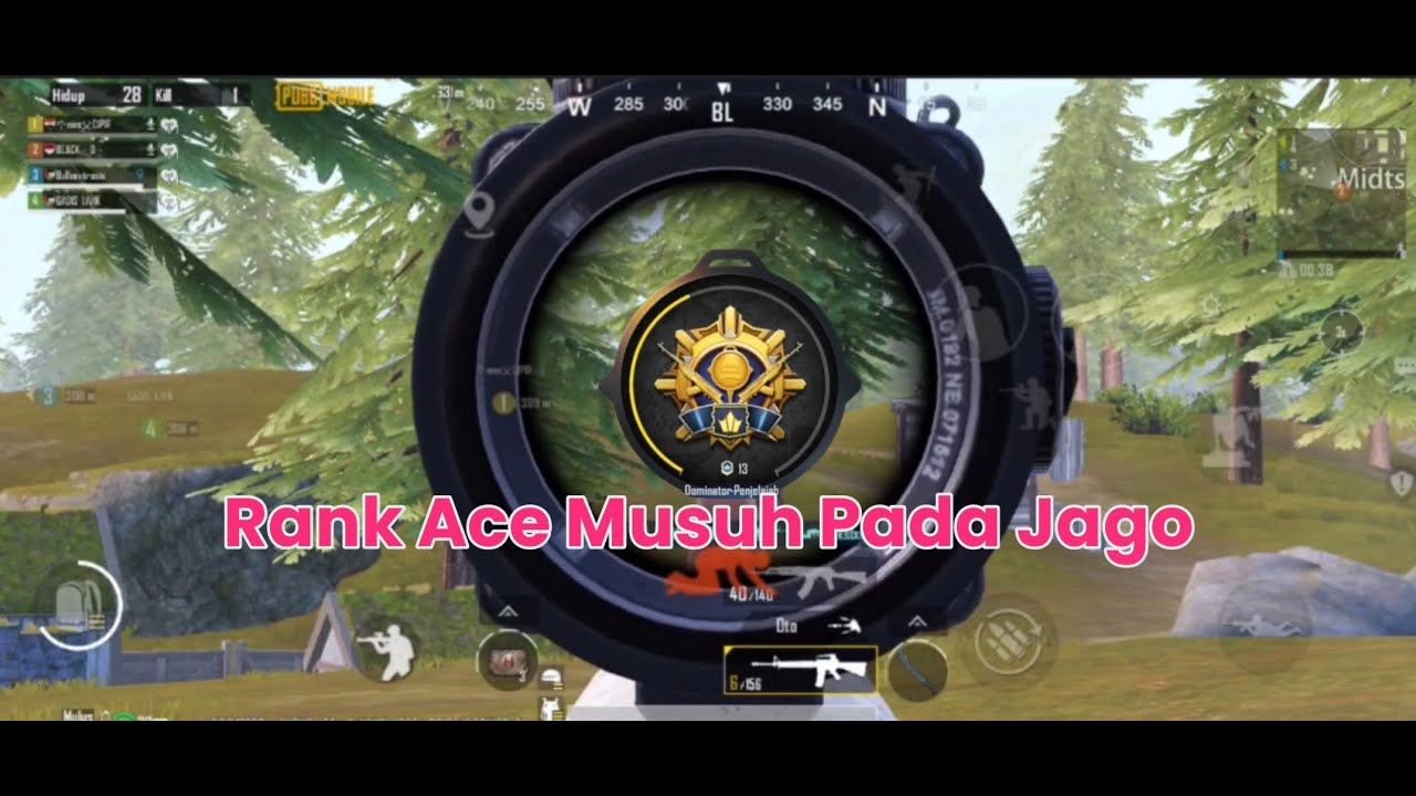 Main di rank Ace Map Livik Musuh Jago strategi PUBG MOBILE - YouTube