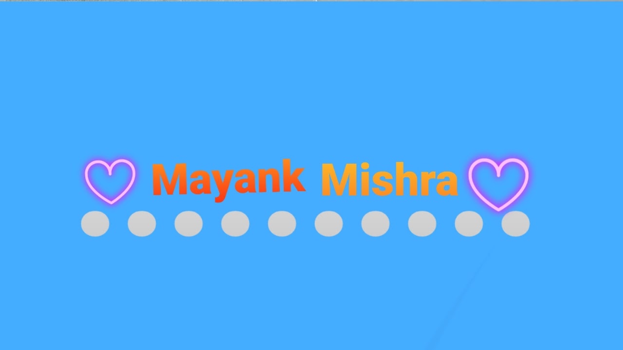 Mayank Mishra Live Stream - YouTube