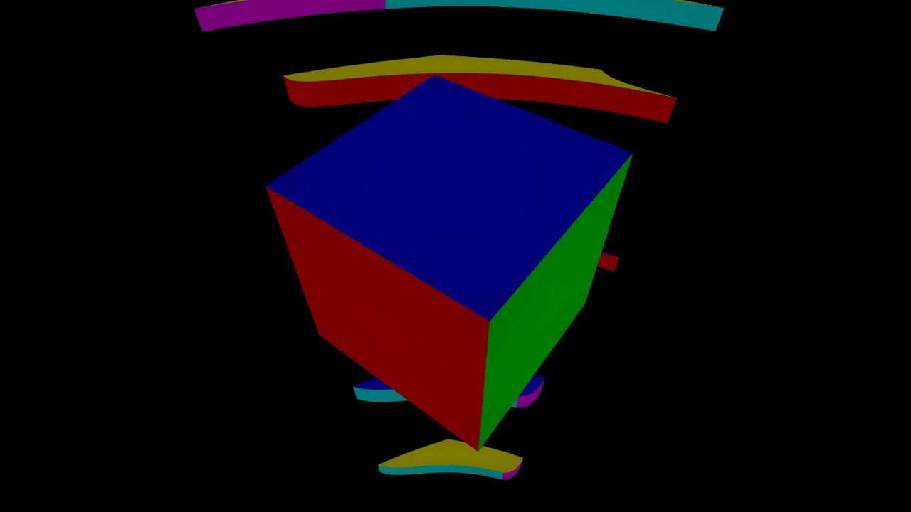 RayTrace - Inside Cylindrical Mirror Room - YouTube
