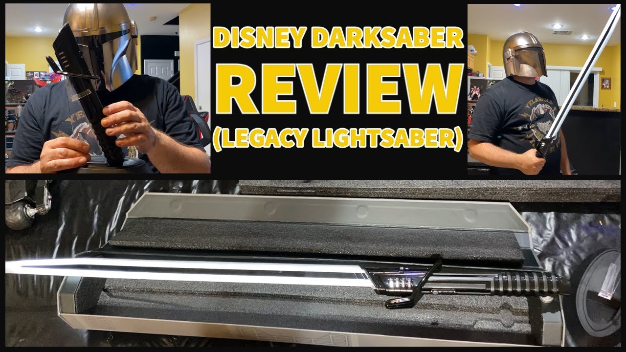 Disney Star Wars Darksaber Review (Legacy Lightsaber) - YouTube