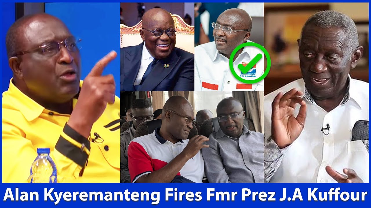 Dr Bawumia Is The Best Man. Prez Kuffour Replies Alan Kyeremanteng Back ...