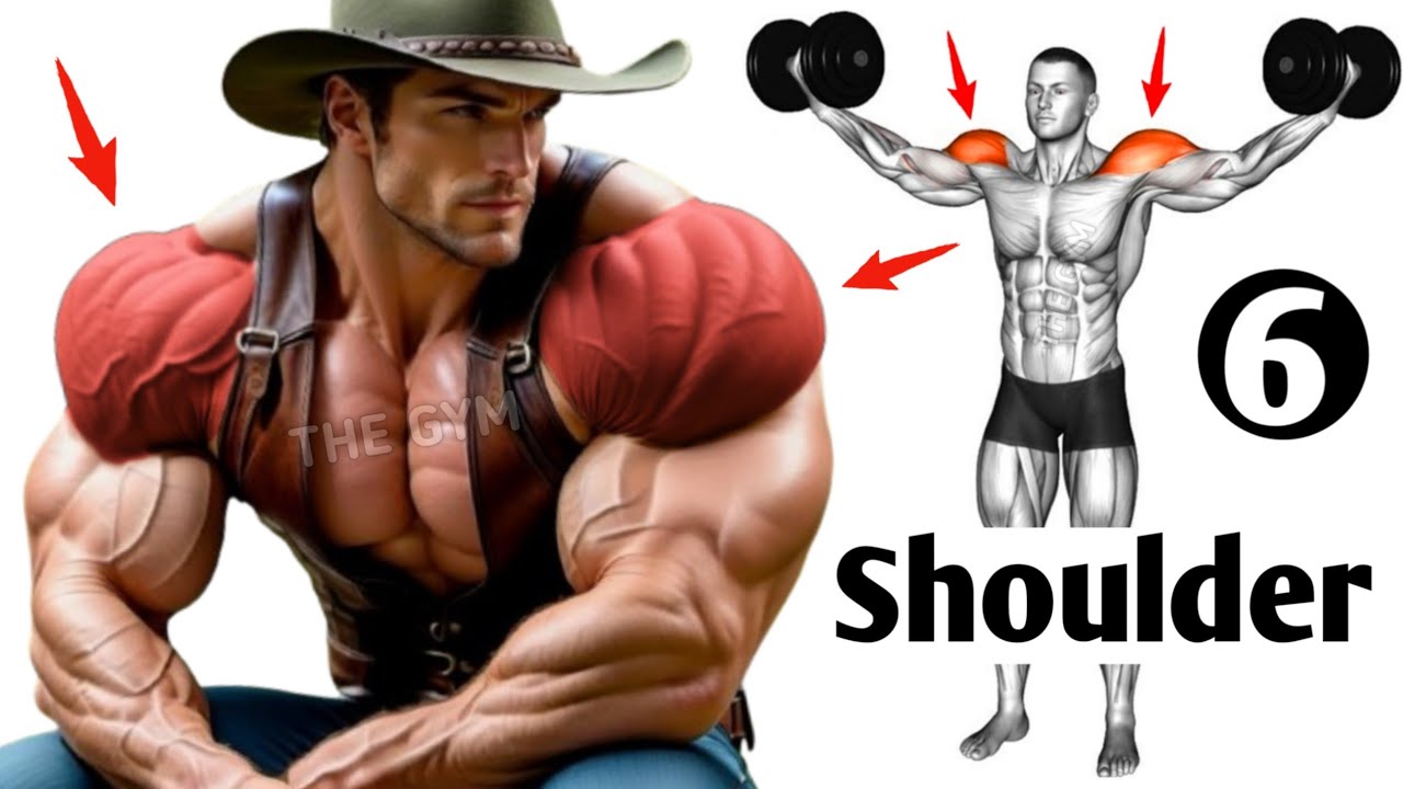 6 Huge Shoulder Workout For Mass - Shoulder Exercises - YouTube