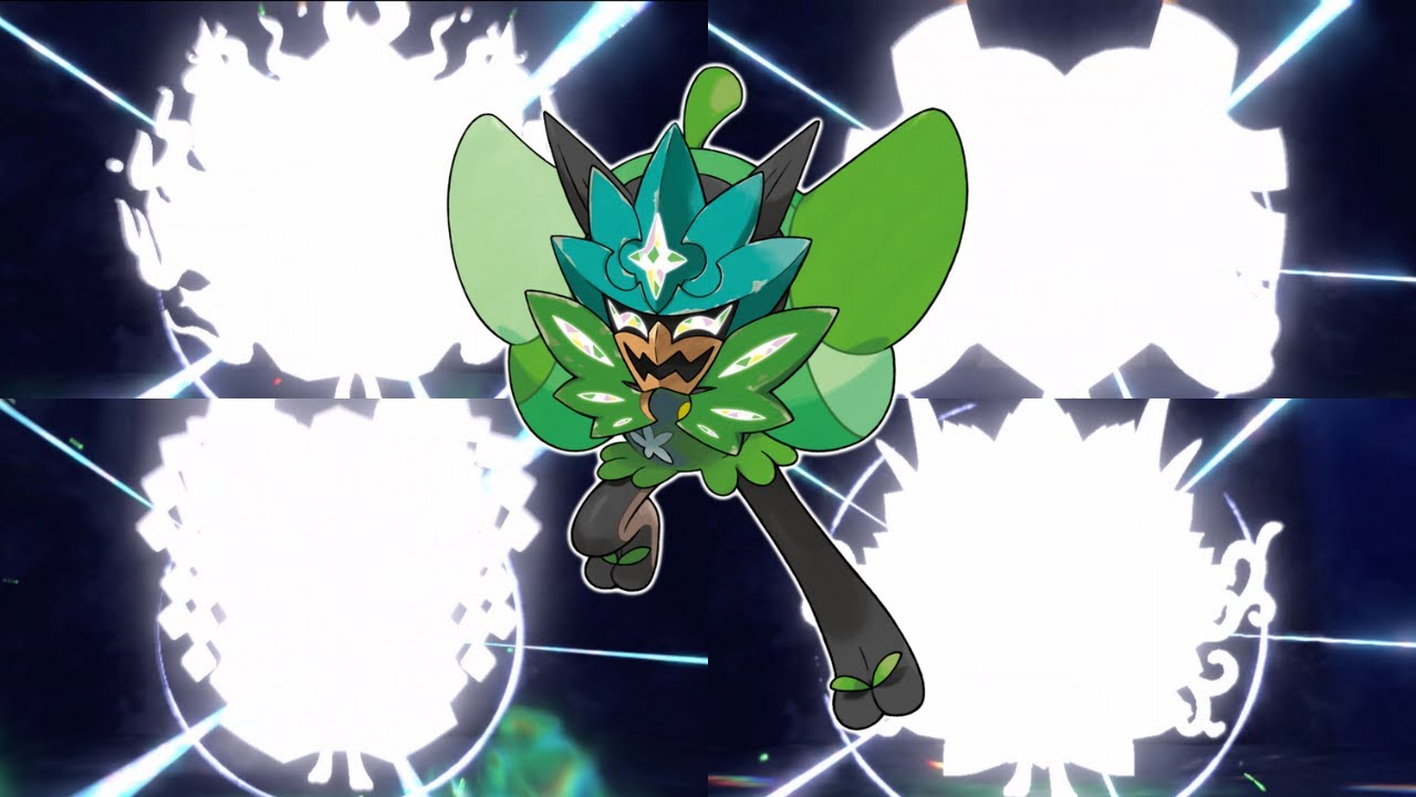 Ogerpon Full Fight - Pokemon Scarlet and Violet DLC The Teal Mask - YouTube