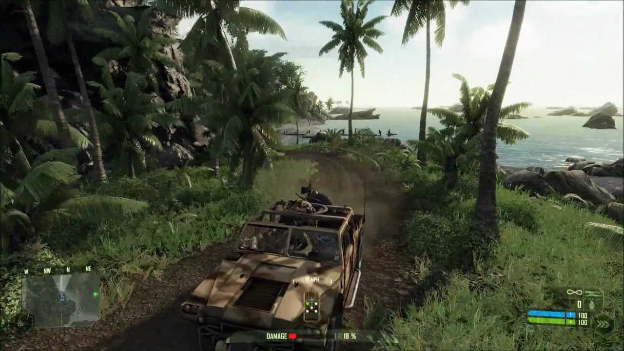 Crysis Ultra Highest Settings HD Textures 1080P - YouTube