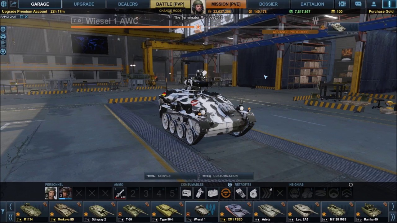 Tier 7 German Wiesel 1 AWC AFV on Sapphire - YouTube