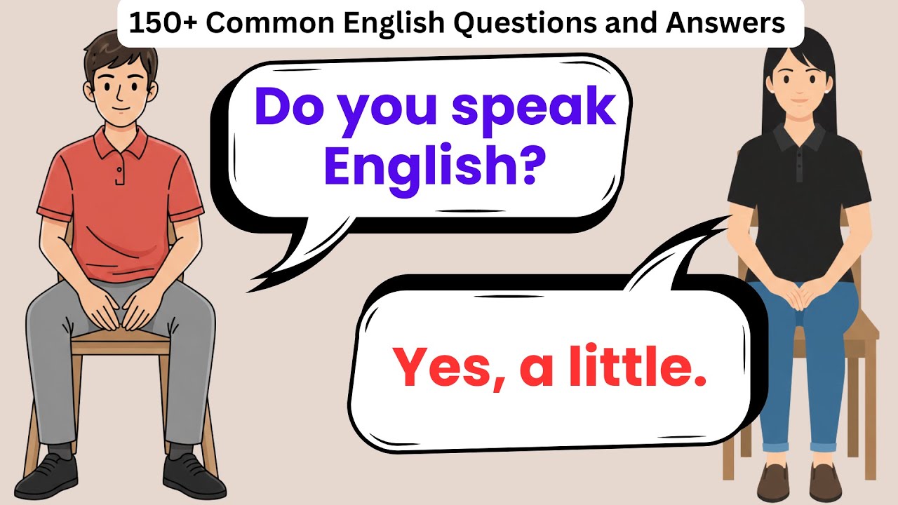 150+ Common English Questions and Answers for Real Conversations ...