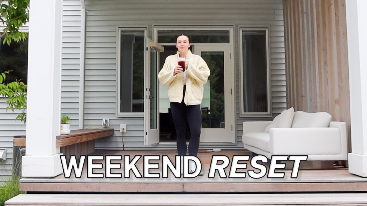 a weekly reset & the 2 recipes I can't stop making - YouTube