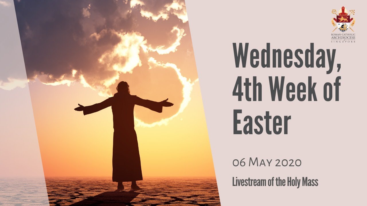 Catholic Weekday Mass Online - Wednesday, 4th Week of Easter 2020 - YouTube