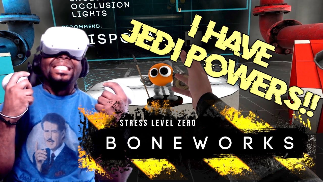 DOPE VR PHYSICS ON DISPLAY | BONEWORKS GAMEPLAY #1 #ExploreWithQuest # ...