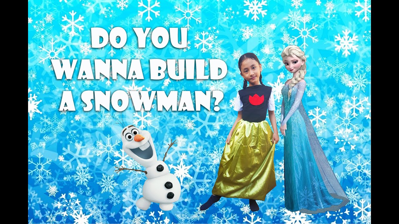 Do You Want To Build A Snowman #frozen #disneysong - YouTube