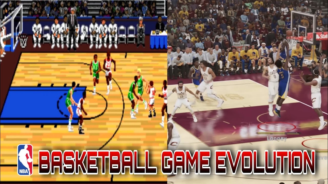 EVOLUTION OF NBA 2K GAME FROM 1988 TO 2022 ️THE BASKETBALL GAME ORIGIN ...