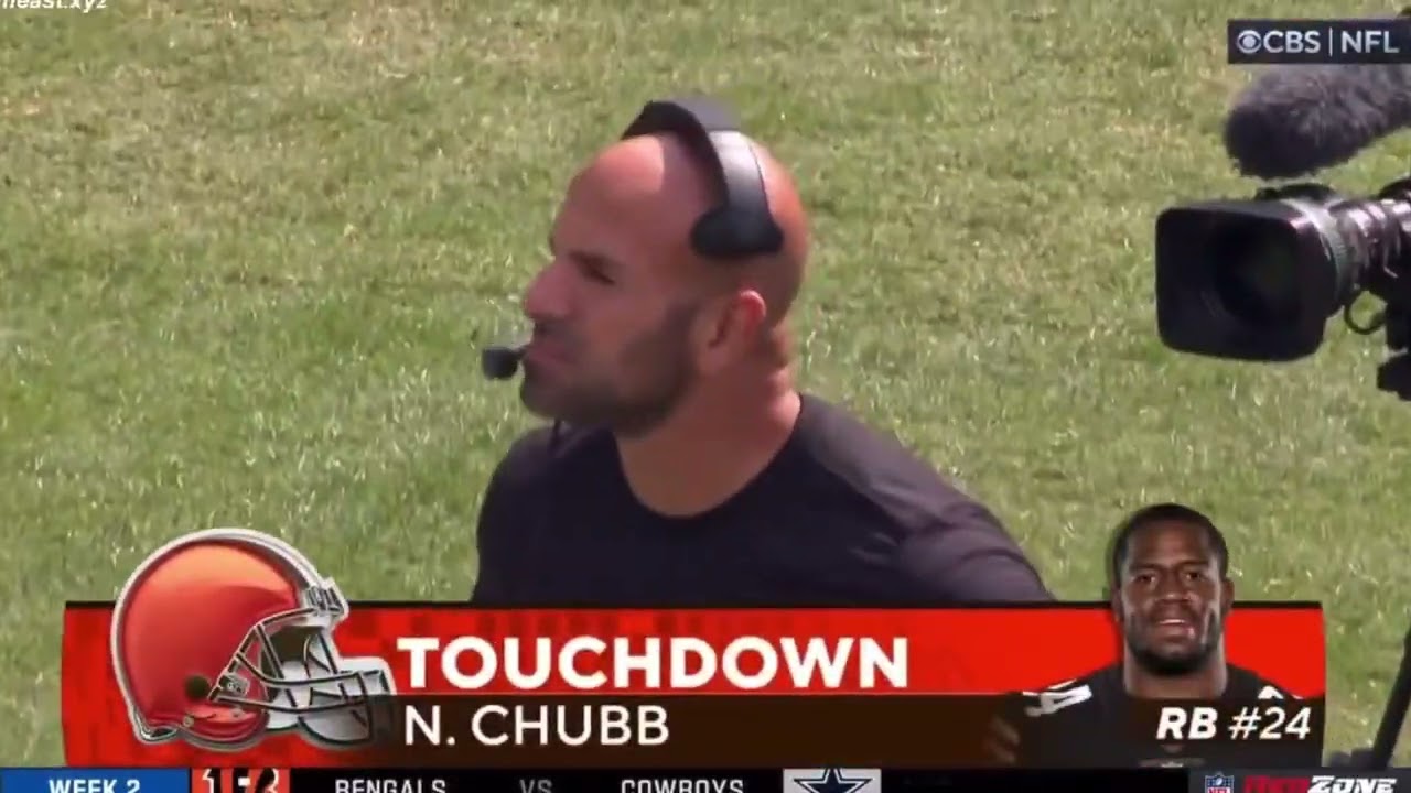 Nick Chubb 4 Yard Touchdown Run | Jets vs Browns - YouTube