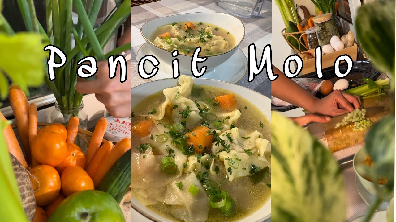 How I make PANCIT MOLO |PORK DUMPLING SOUP Recipe #porkdumplings # ...