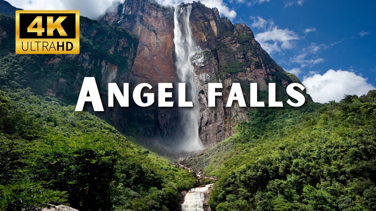 Angel Falls 4k in Venezuela Most Tallest Waterfall in the World - YouTube