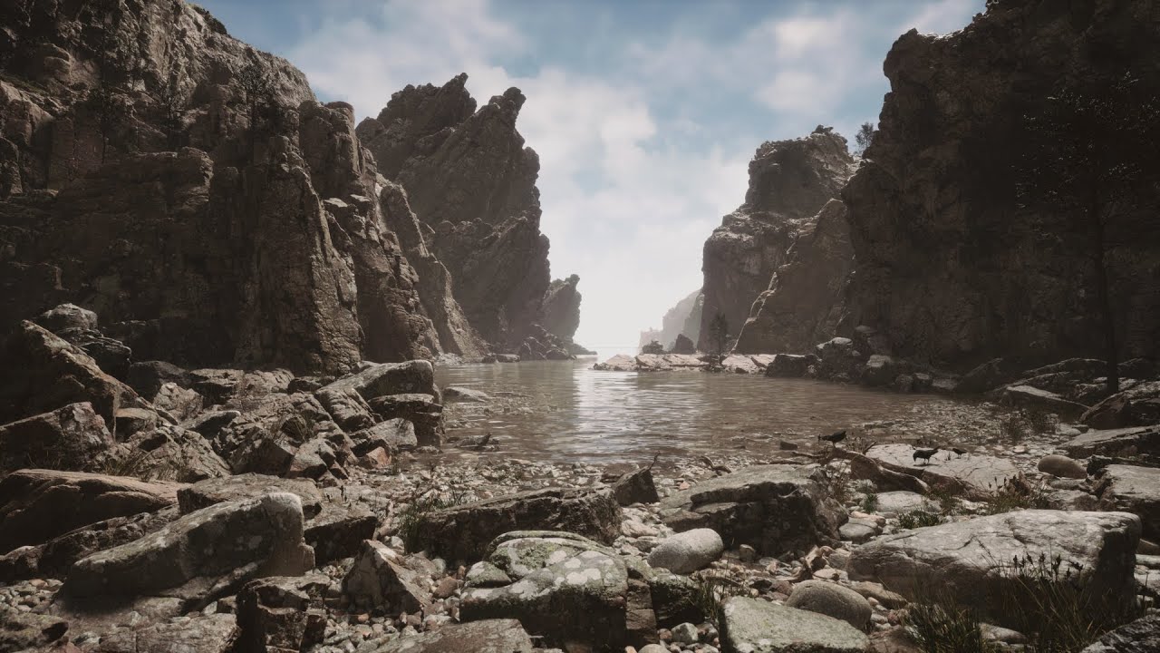 Nordic photo realistic landscape in unreal engine 5 lumen. - YouTube