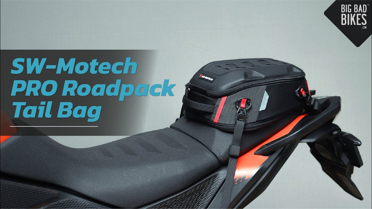 SW-Motech PRO Roadpack Tail Bag | Big Bad Bikes - YouTube