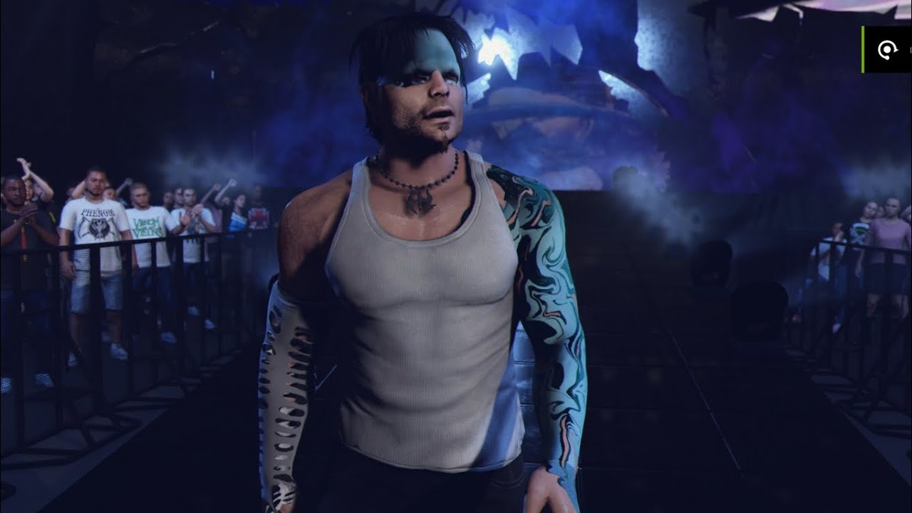 Jeff Hardy Entrance at Vengeance 2002 - YouTube