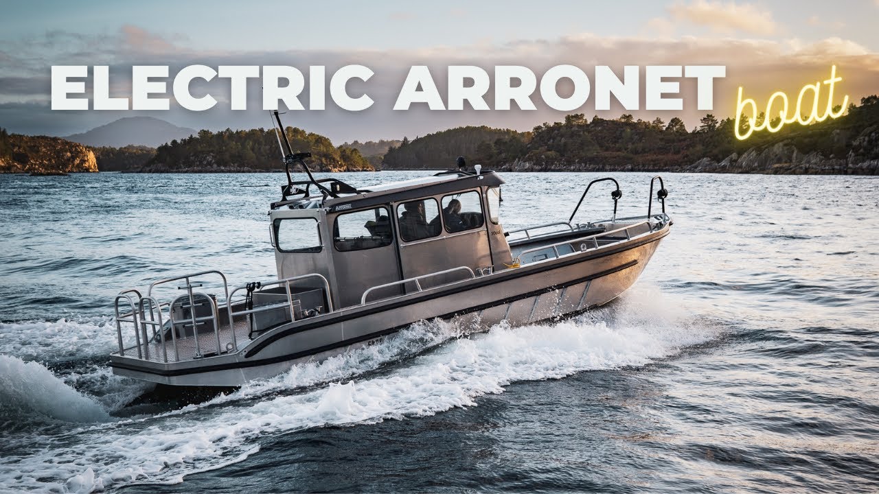Electric Arronet workboat for Norwegian Aquafarmer - YouTube
