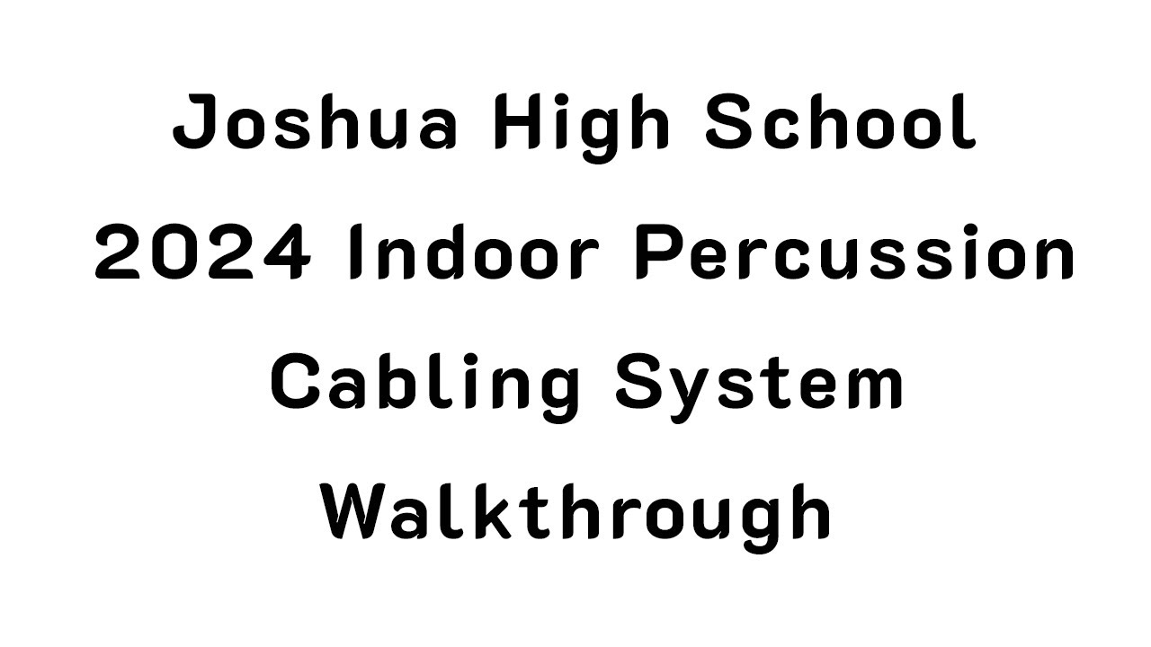 2024 Marching Audio: Joshua High School - YouTube