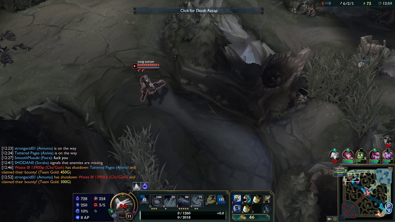 League of Legends Silver 5 Ranked gameplay anivia - YouTube