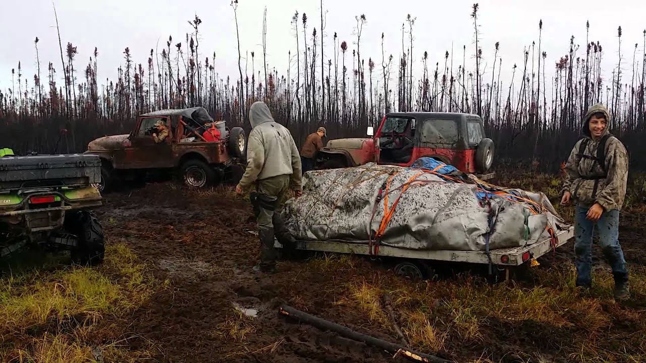 Getting to moose camp - YouTube