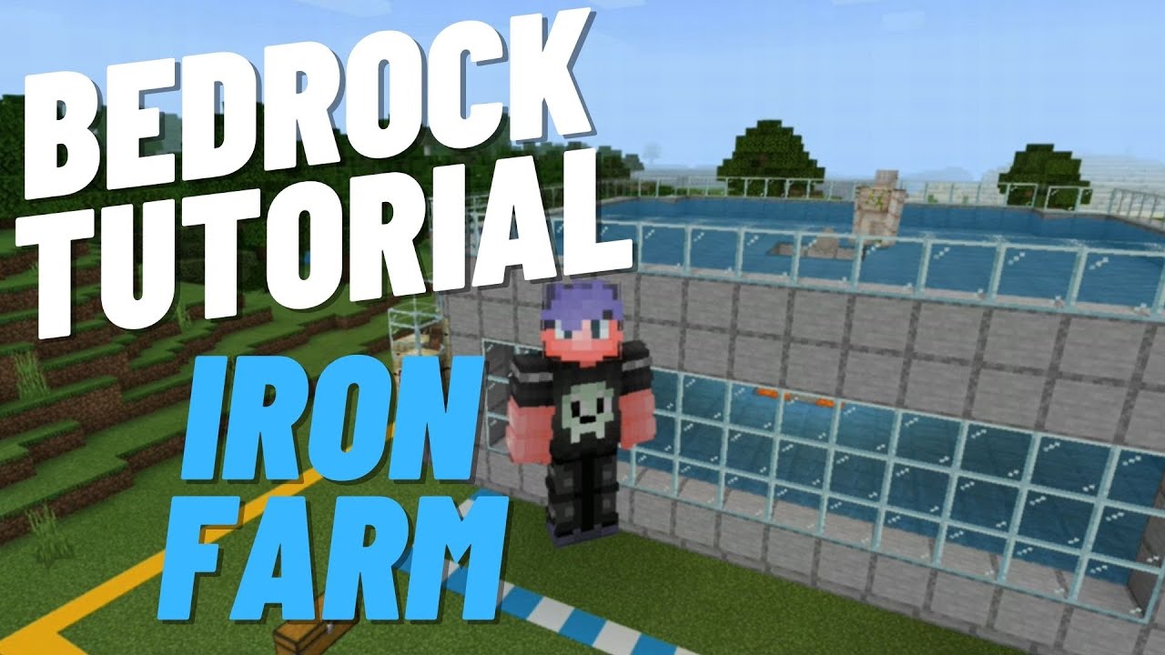 Iron Farm Bedrock Tutorial Minecraft Xbox YouTube iron-farm-bedrock-tutorial-minecraft-xbox-youtube