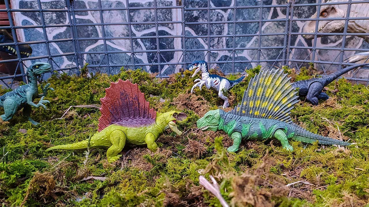 Dimetrodon Jurassic World Dominion Extreme Damage daño extremo Mattel ...