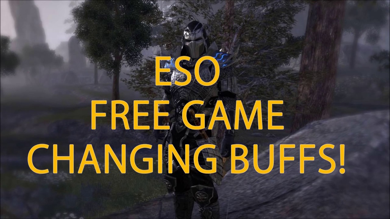 ESO Free Game Changing BUFFS! - YouTube