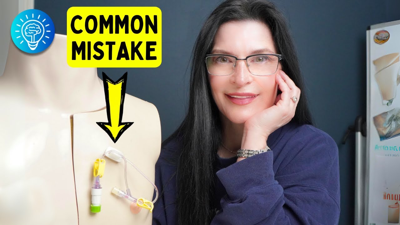 Learn Port a Cath Access and Avoid Common Errors - YouTube