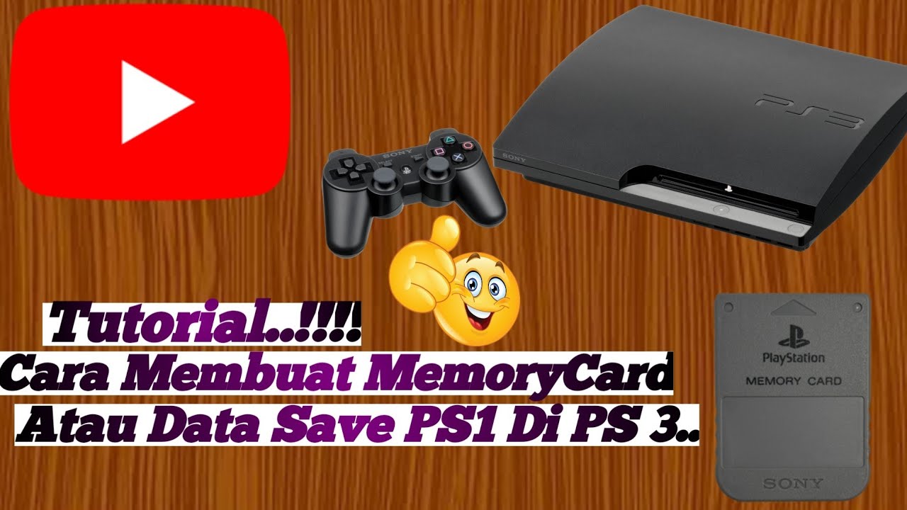 Tutorial.. Cara Membuat MemoryCard Atau Data Save PS1 Di PS3.. Bisa ...