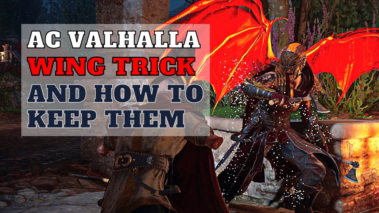 How to keep Vampire wings on in Assassin's Creed Valhalla Do the wings stay on in AC Valhalla ...