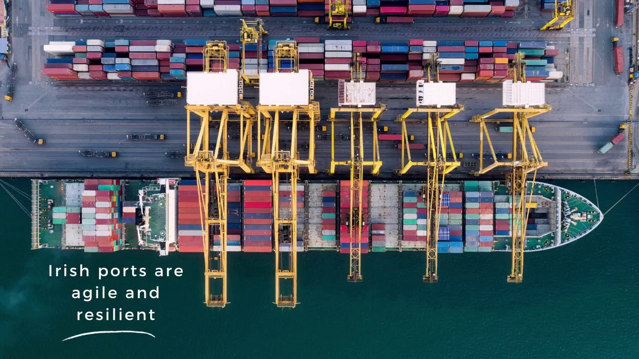 Ports and Shipping in Ireland - YouTube