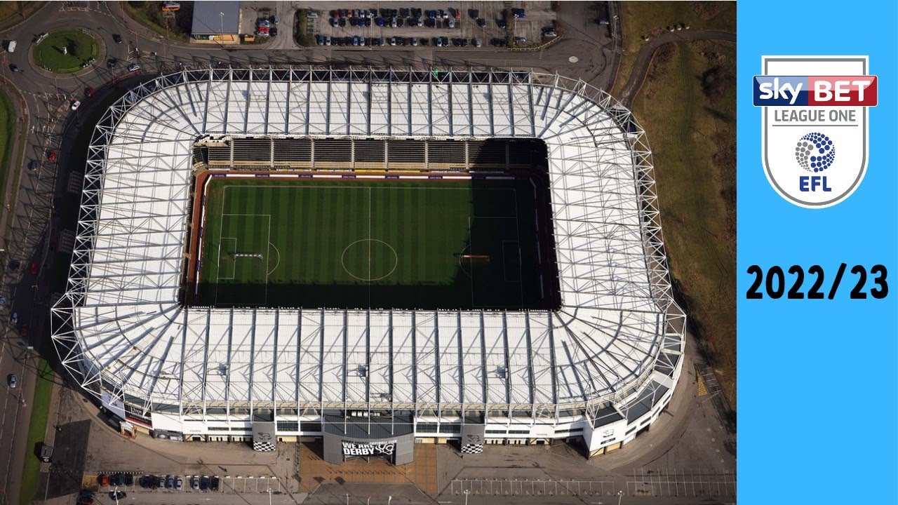 EFL League One Stadiums 2022/23 - YouTube