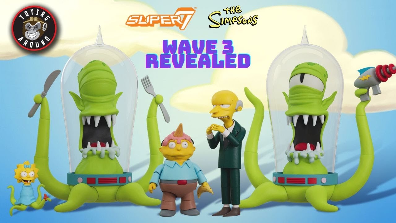 RALPH WIGGUM figure revealed! Along with Mr. Burns, Kang & Kodos for ...