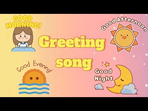 The Greetings Song -03 | Nursery Rhymes & Kids Songs | Rhyme Time Kids ...