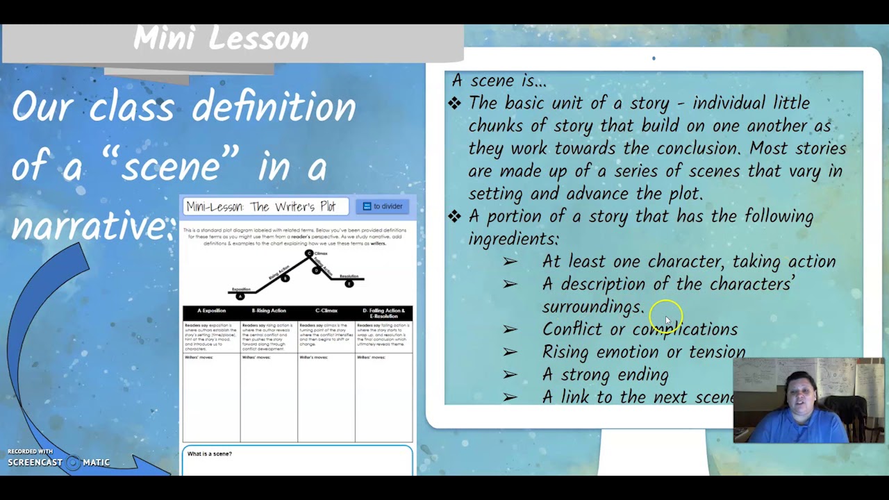 2 11 Writer's Notebook Opening Scenes Mini Lesson & Assignment - YouTube