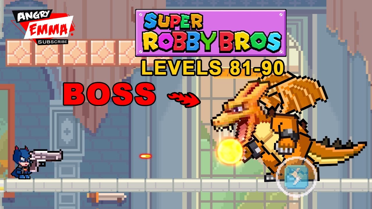 Super Robby Bros - Levels 81-90 + BOSS - YouTube