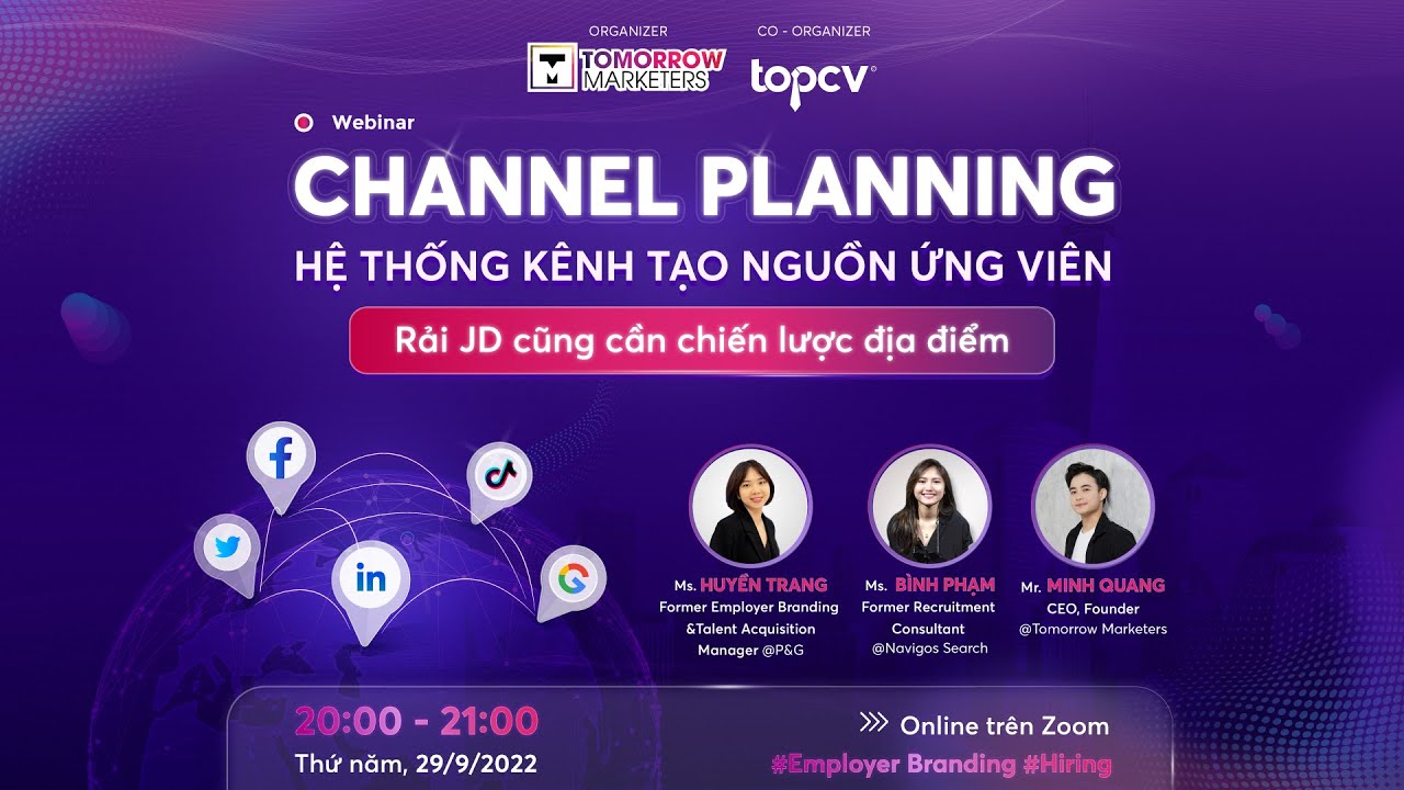 Channel Planning - Hệ thống kênh tạo nguồn ứng viên | Tomorrow ...