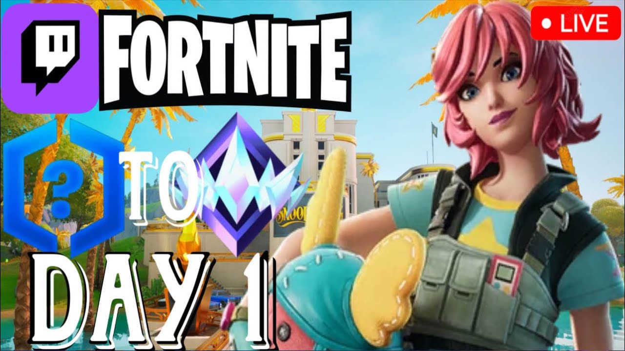 Fortnite Remix Ranked! Twitch Stream (From Unranked to Unreal Day 1 ...