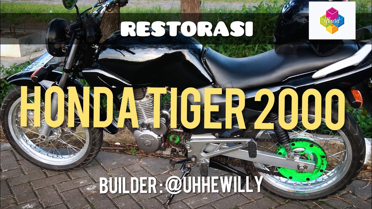 honda Honda tiger 2000 restorasi - YouTube