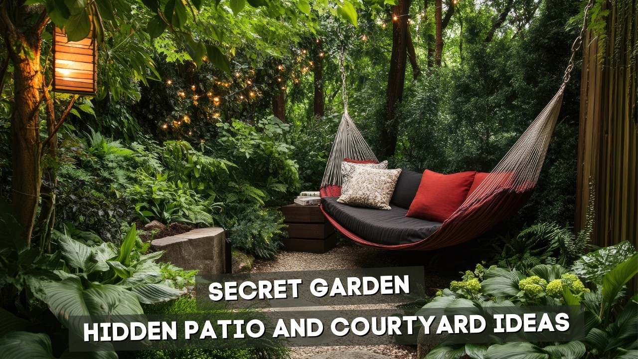 Create a Secret Garden: Hidden Patio and Courtyard Ideas for Small ...