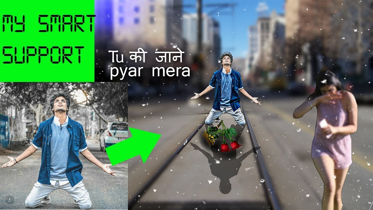 तू की जाने प्यार मेरा|Alone boy editing in picsart|sad boy editing ...
