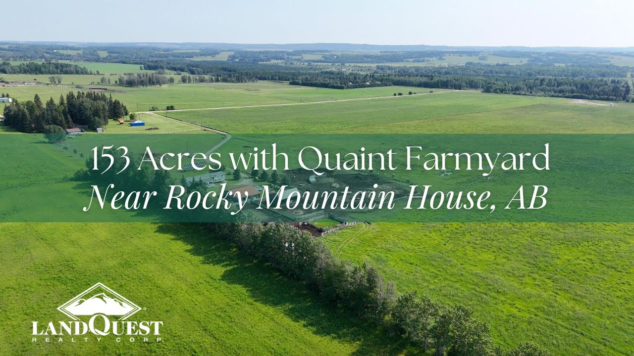 Country Dream - 153 Acres with Quaint Farmyard Near Rocky Mountain ...