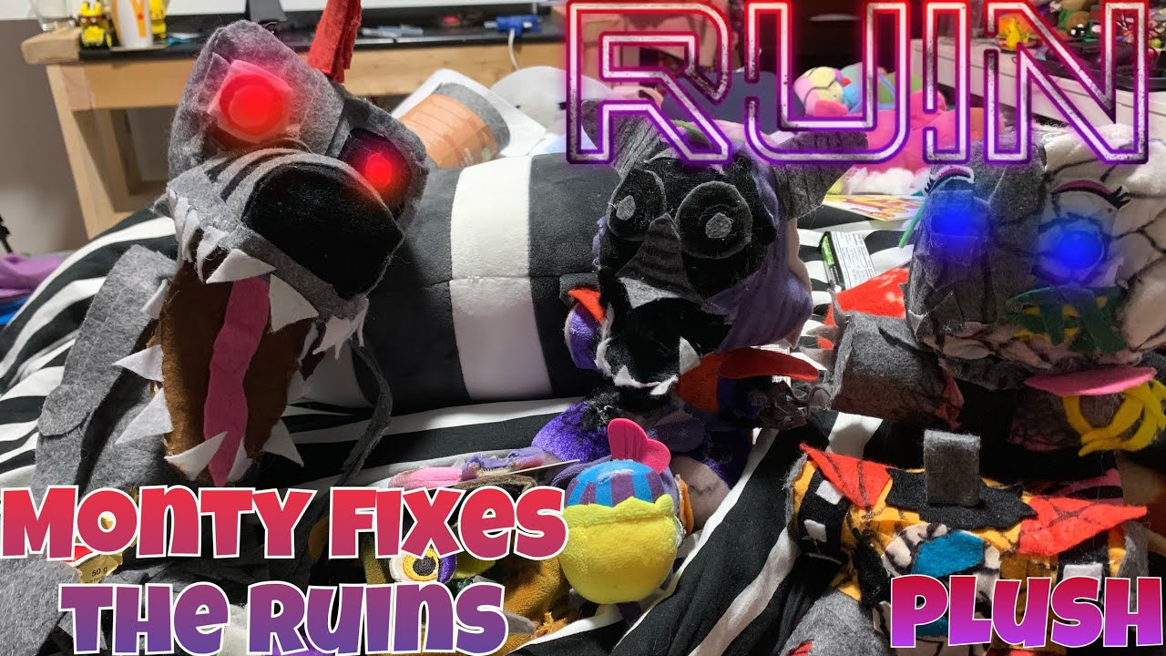 RUIN PLUSH | Monty Fixes The RUINS - YouTube