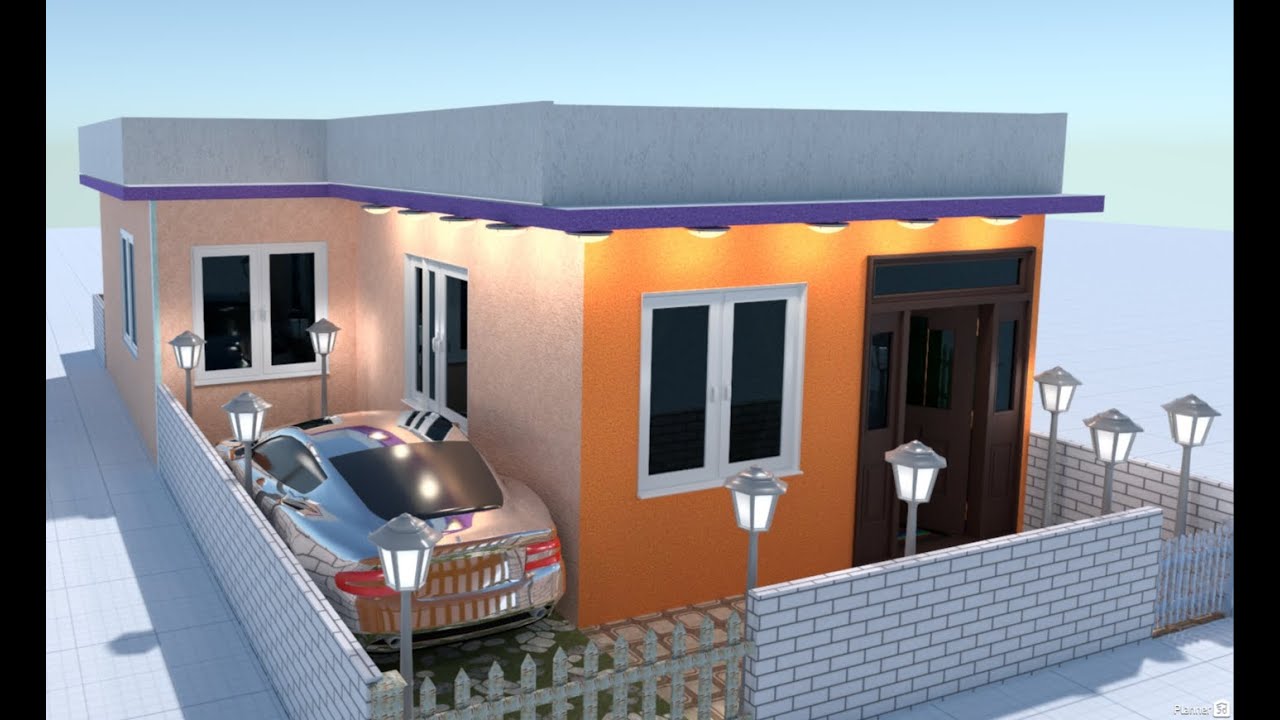 Exterior detailing of house part-2 - YouTube