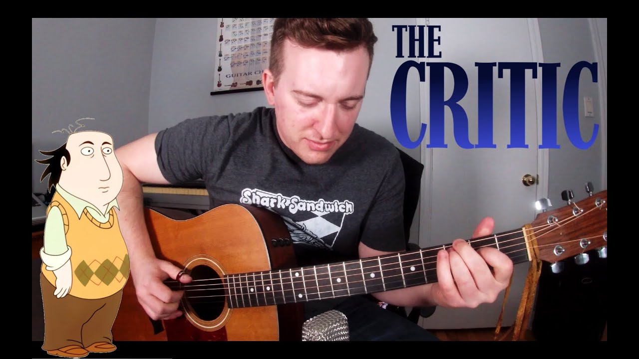 The Critic Theme --- Fingerstyle Guitar Cover + Free Tabs {Jacob Neufeld} - YouTube